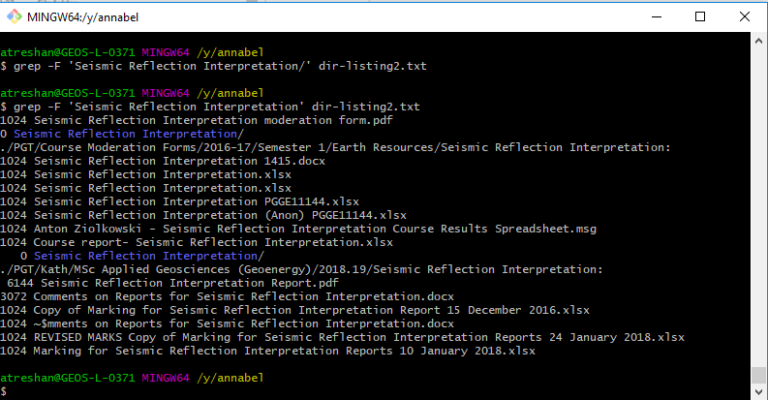 Unix file counting challenge, Part 2: Tracking down the errors – Annabel Treshansky's Blog
