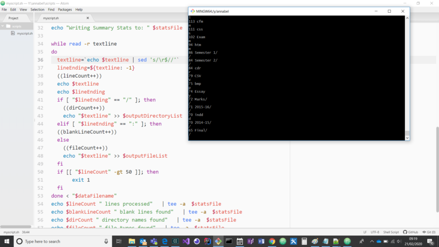 Unix File Counting Challenge Part 3 Counting With Shell Scripts