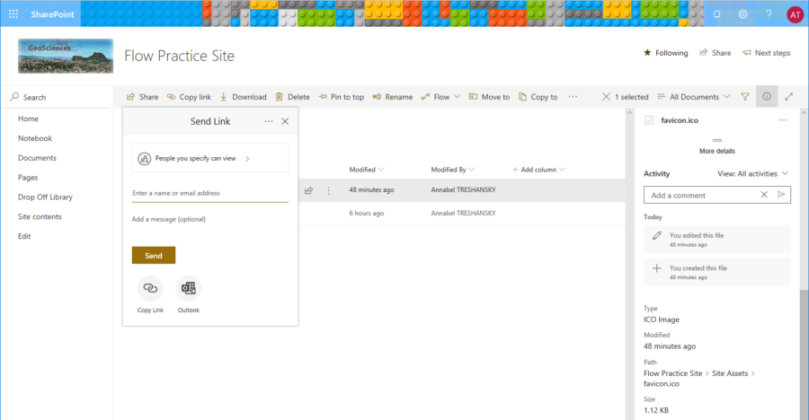 Changing the Favicon in my SharePoint SubSite – Annabel Treshansky's Blog