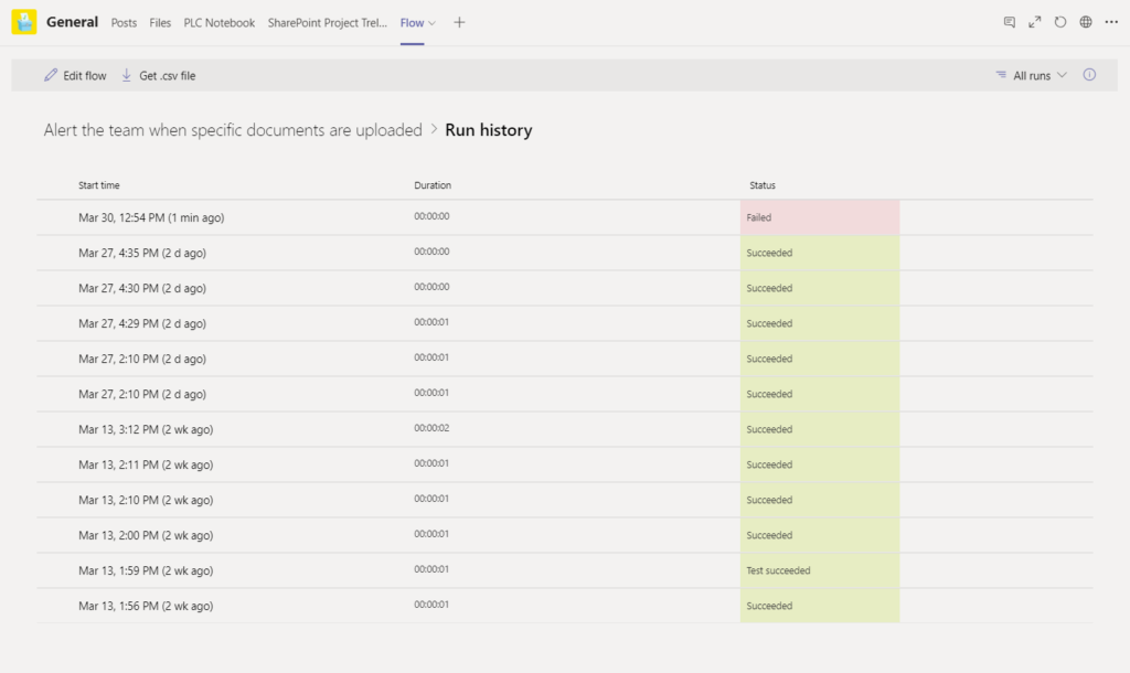 Using Flow with Teams, part 2 – Annabel Treshansky's Blog