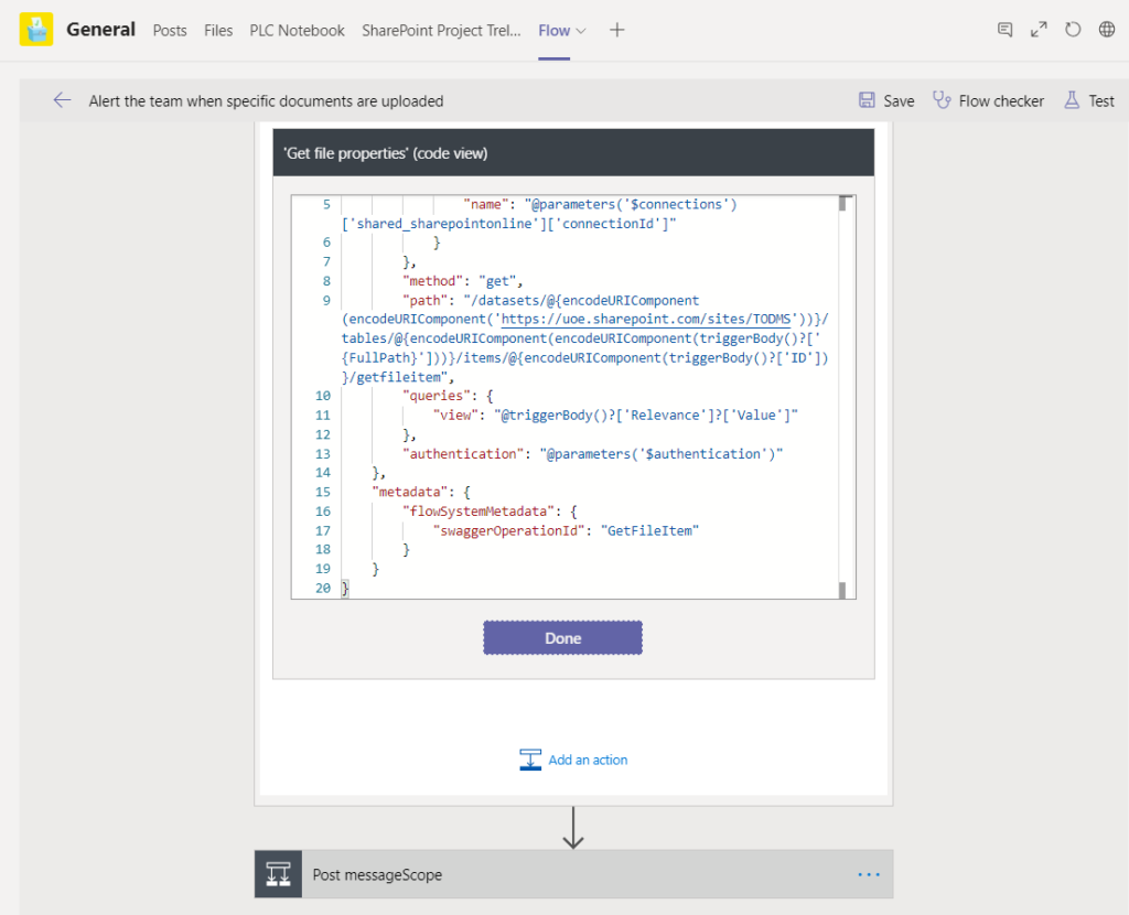 Using Flow with Teams, part 2 – Annabel Treshansky's Blog
