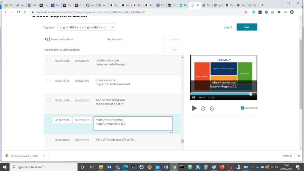 Subtitling and Migrant Stories – Annabel Treshansky's Blog