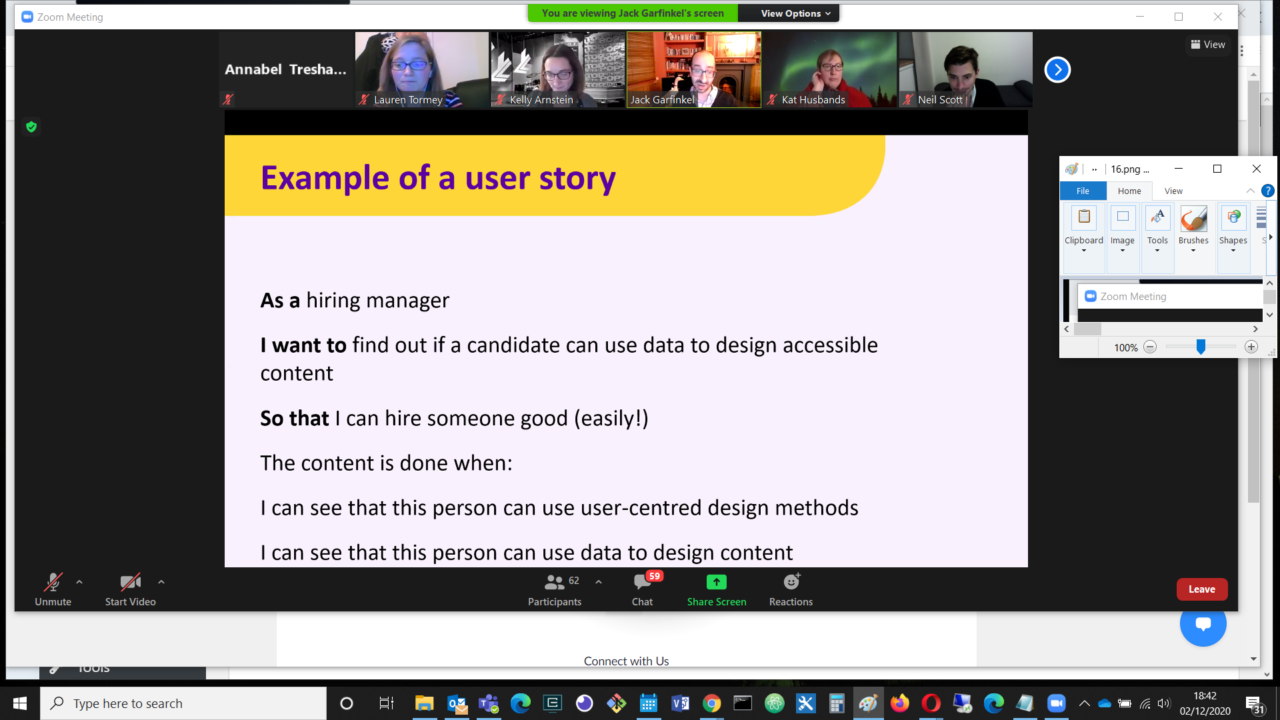 An Interesting Content Design Meetup – Annabel Treshansky's Blog