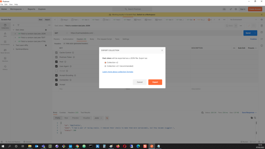 Making a Dad Jokes App using REST APIs and Power Apps Custom Connectors – Annabel Treshansky's Blog