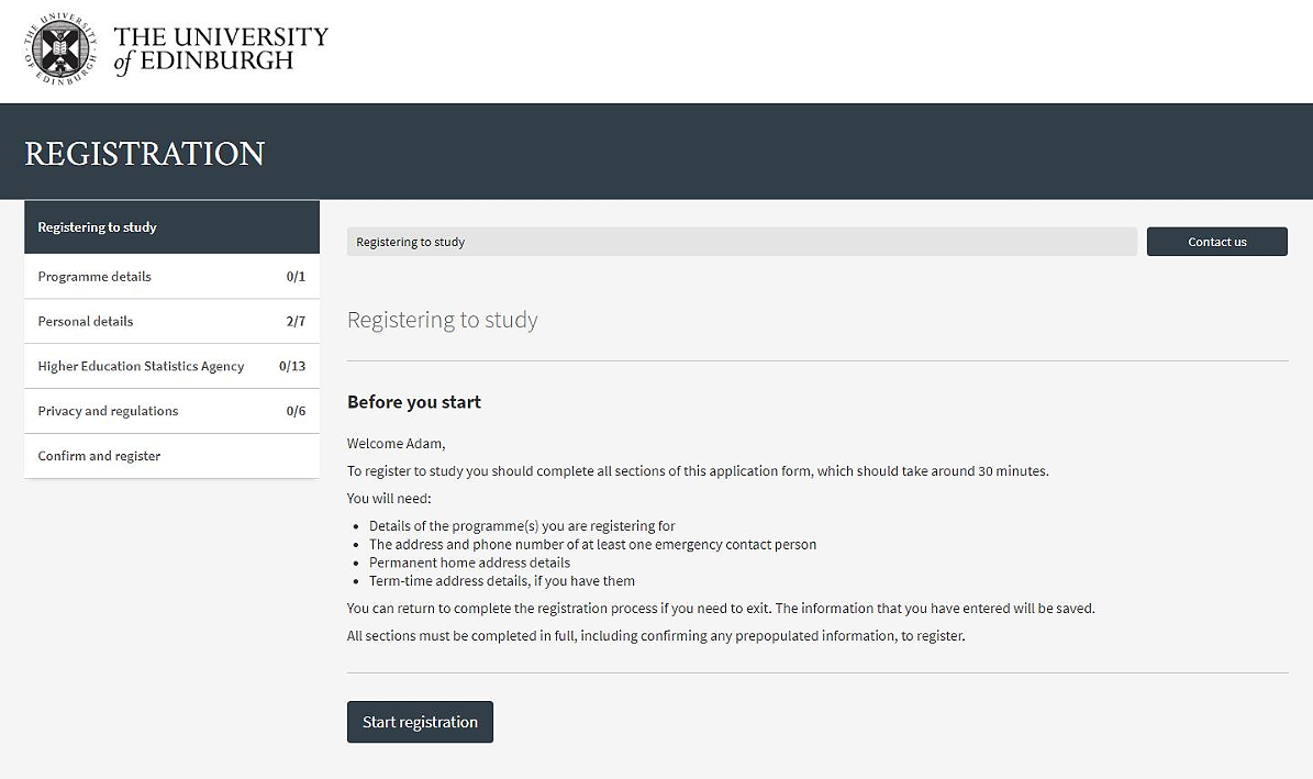 Annual Registration Project Introduces New Online Registration for ...