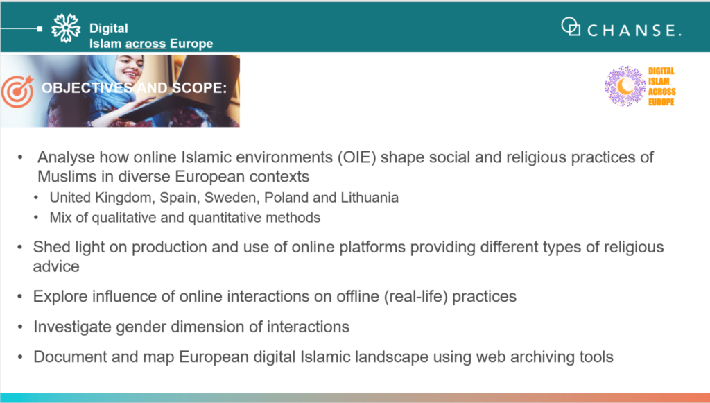 DIGITAL ISLAM ACROSS EUROPE – Understanding Muslims’ Participation in ...