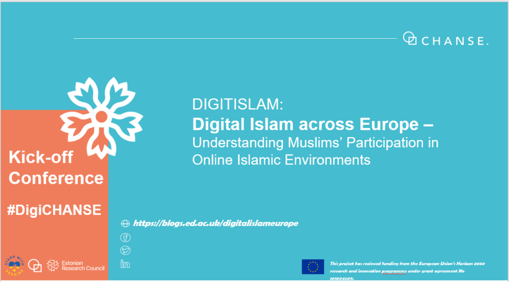 DIGITAL ISLAM ACROSS EUROPE – Understanding Muslims’ Participation in ...