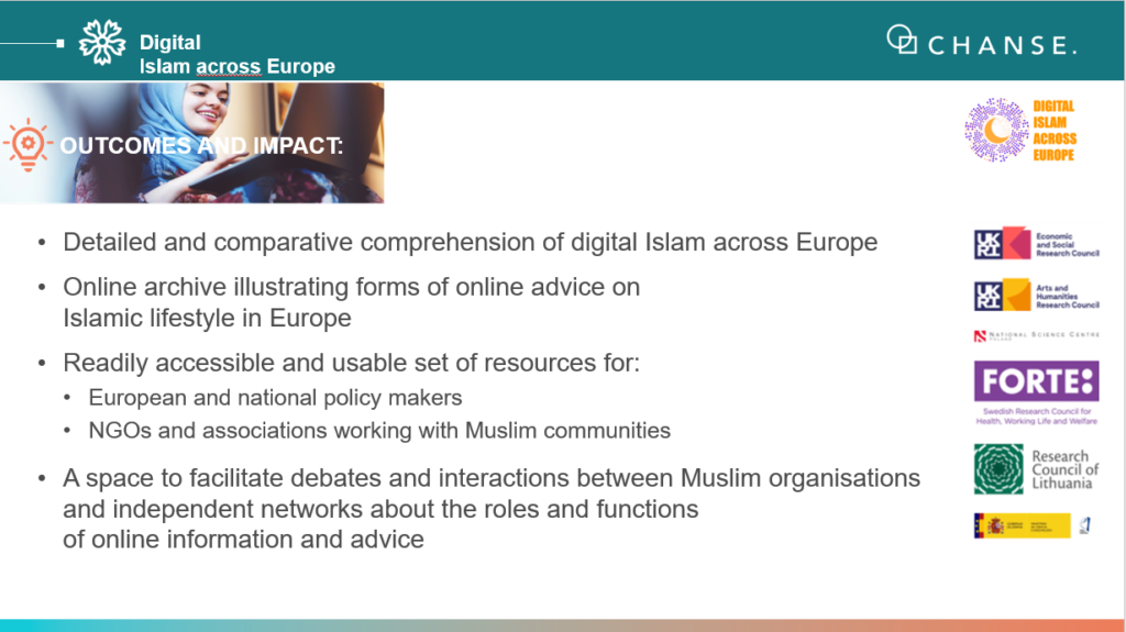 DIGITAL ISLAM ACROSS EUROPE – Understanding Muslims’ Participation in ...