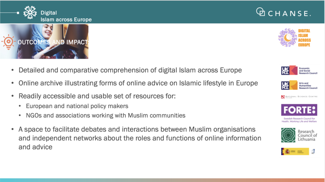 DIGITAL ISLAM ACROSS EUROPE – Understanding Muslims’ Participation in ...