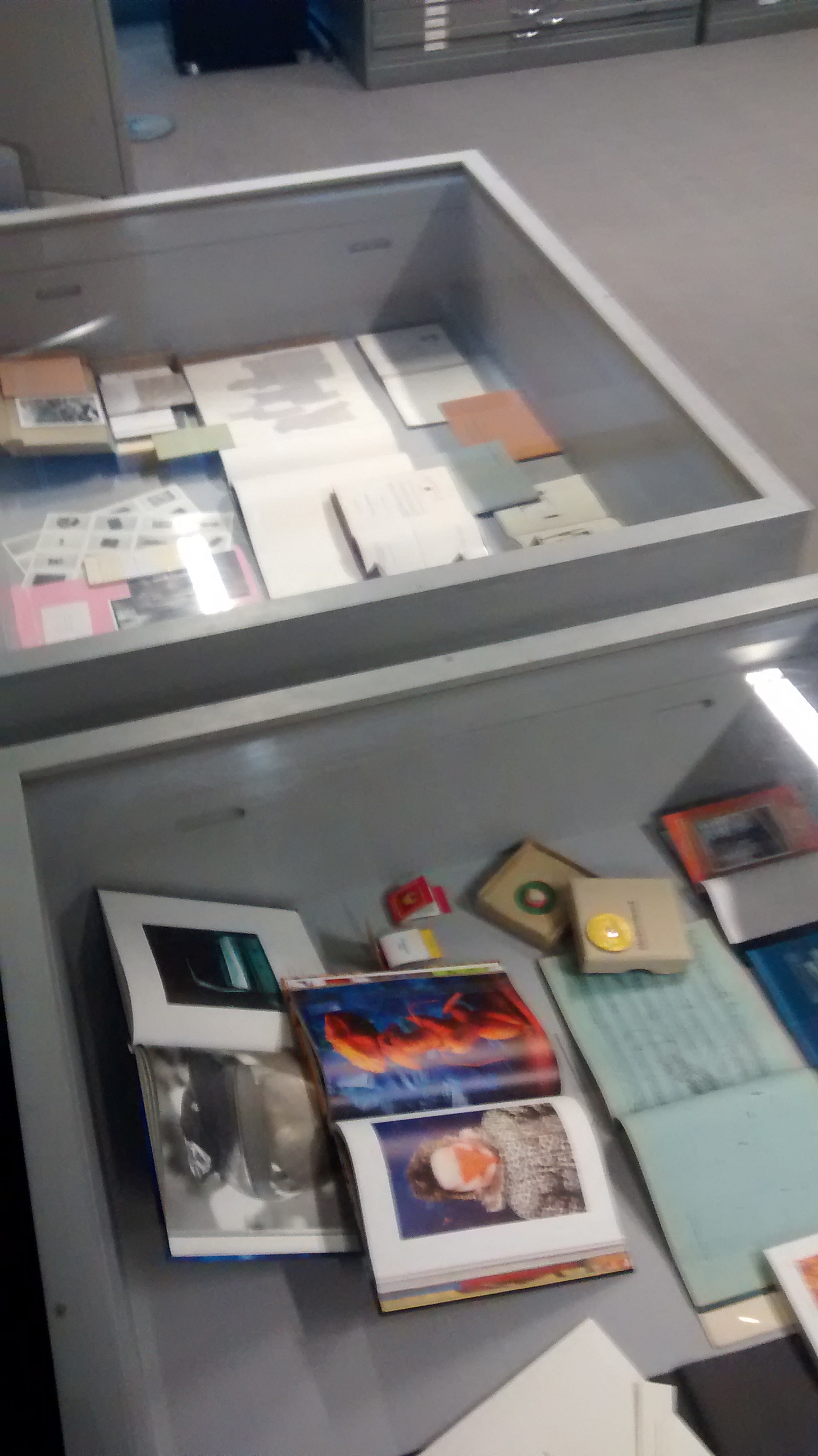 The Grey People curate book display for ECA Library – Library Matters ...