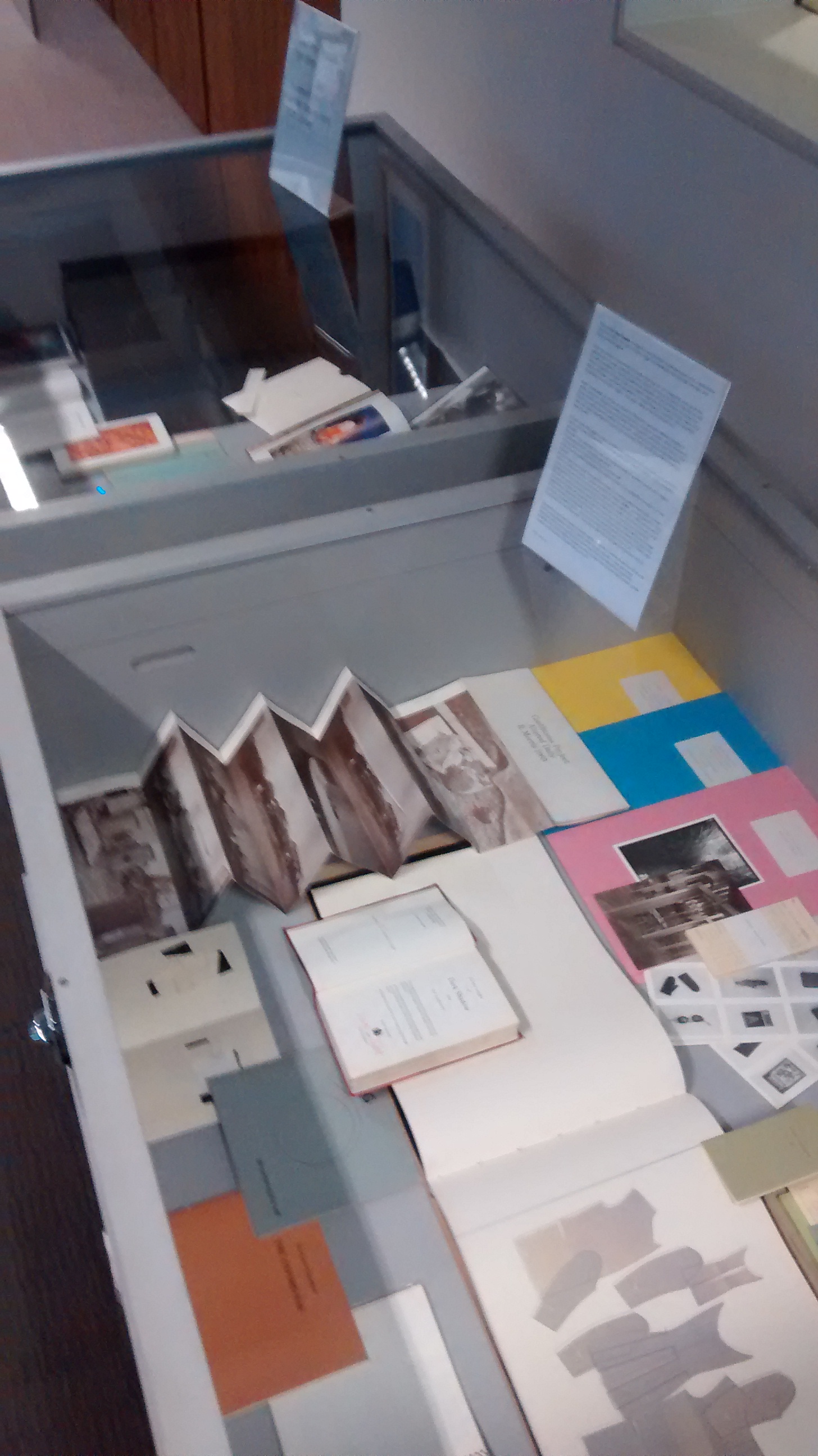 The Grey People curate book display for ECA Library – Library Matters ...