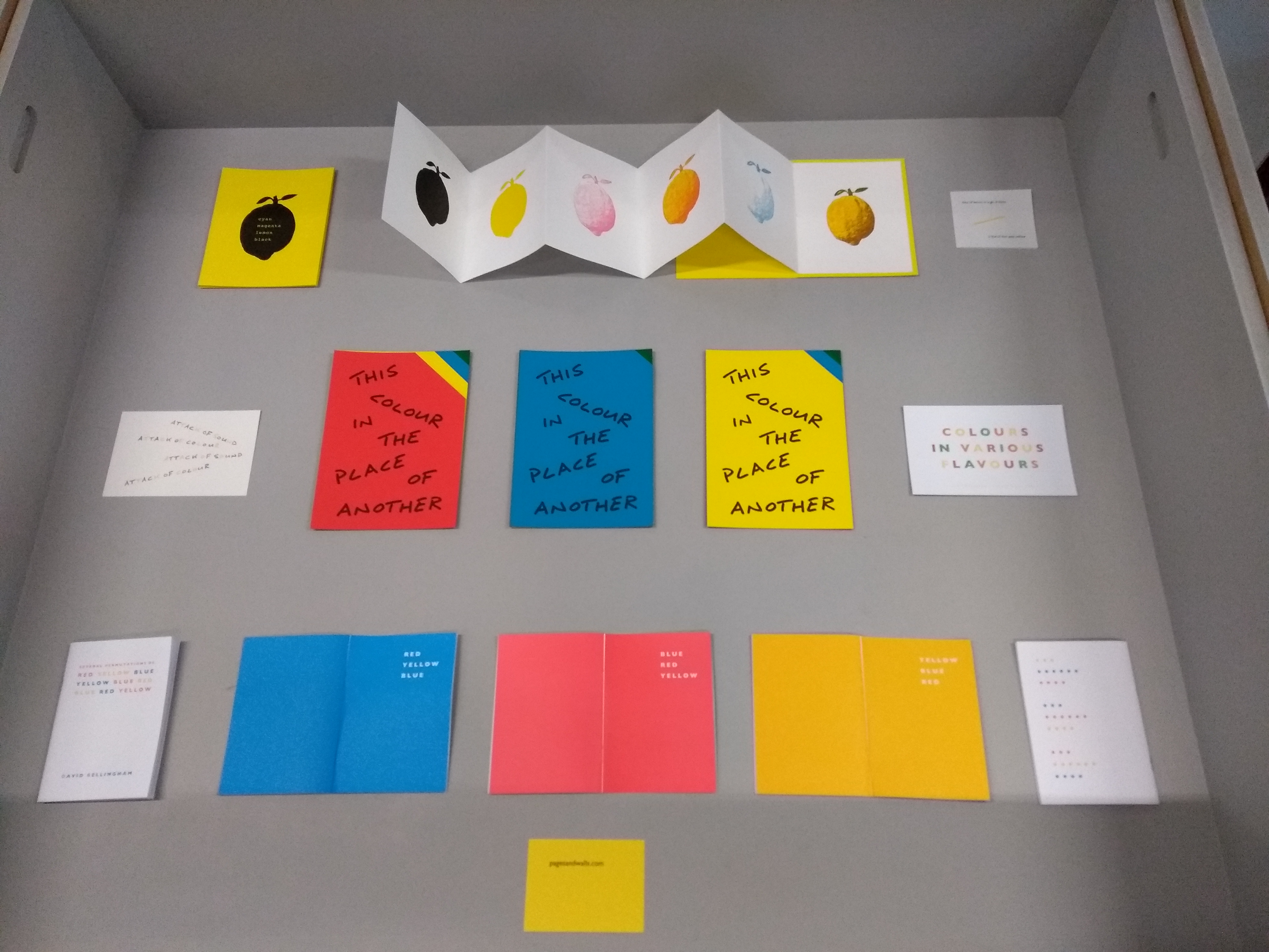 New display of artworks and books at ECA Library – Library Matters ...