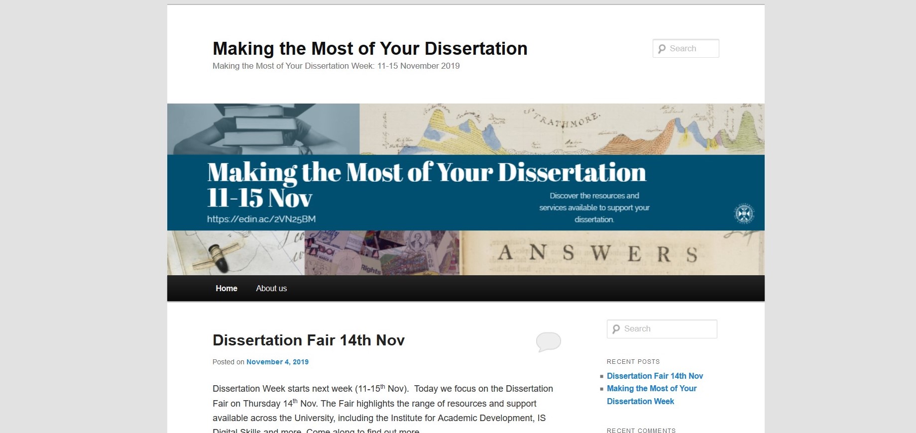 Making the Most of Your Dissertation – Library Matters: news from ECA ...