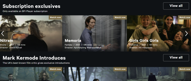 New BFI Player pilot goes live! – Library Matters: news from ECA Library