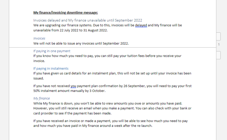 Reacting to a system downtime during a content design project – Future ...