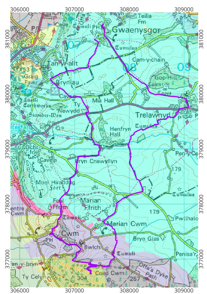 Ascent of Cwm Hill – Hugh’s Geophysical Blog