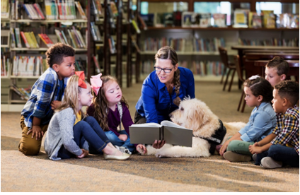 Reading to Dogs – Literacy Lab