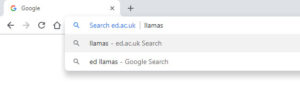 How to search the University of Edinburgh website directly from Google ...