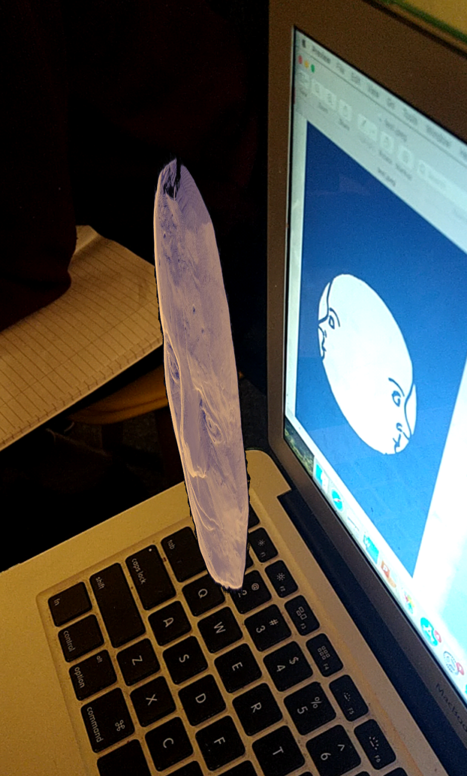 First experimentation with Artivive – Isabella Inskip / MA FINE ART 4 ...