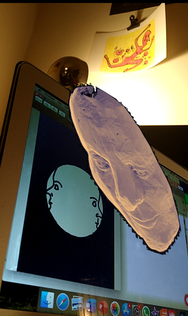 First experimentation with Artivive – Isabella Inskip / MA FINE ART 4 ...