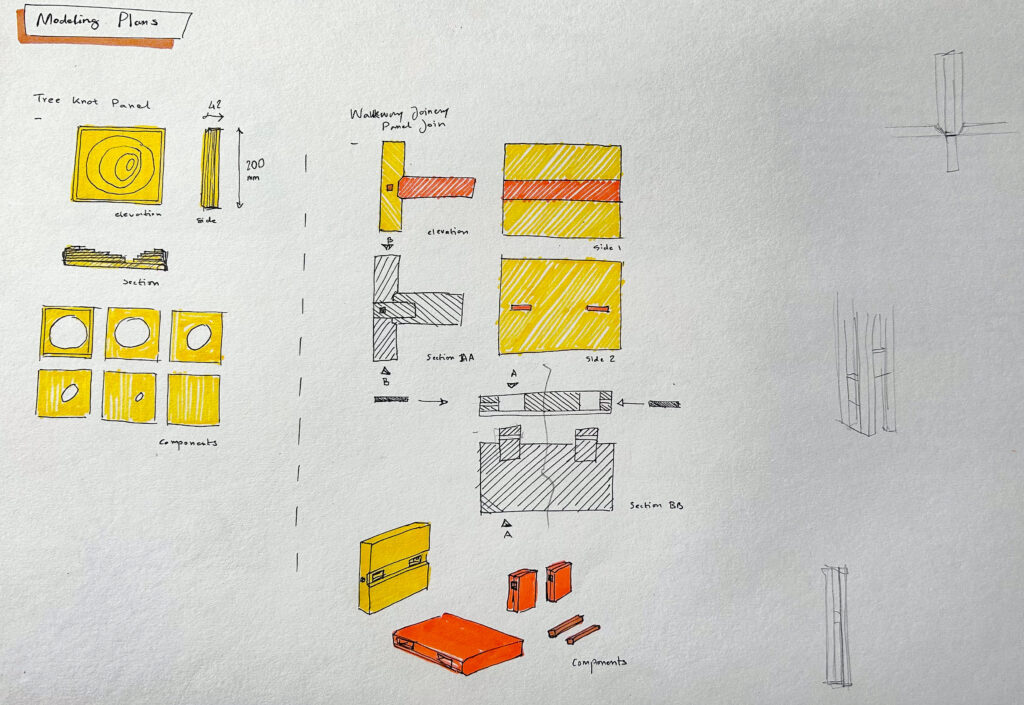Week 7 – Planning Physical Models for Details – V. Chumbe Design Studio