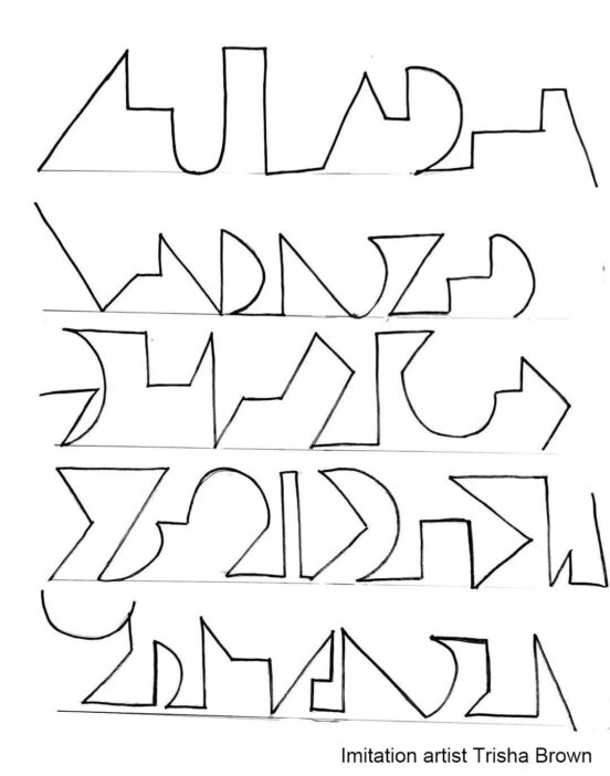 Notational drawings – Tom Zheng / Art and Design (2021-2022)[SEM1]