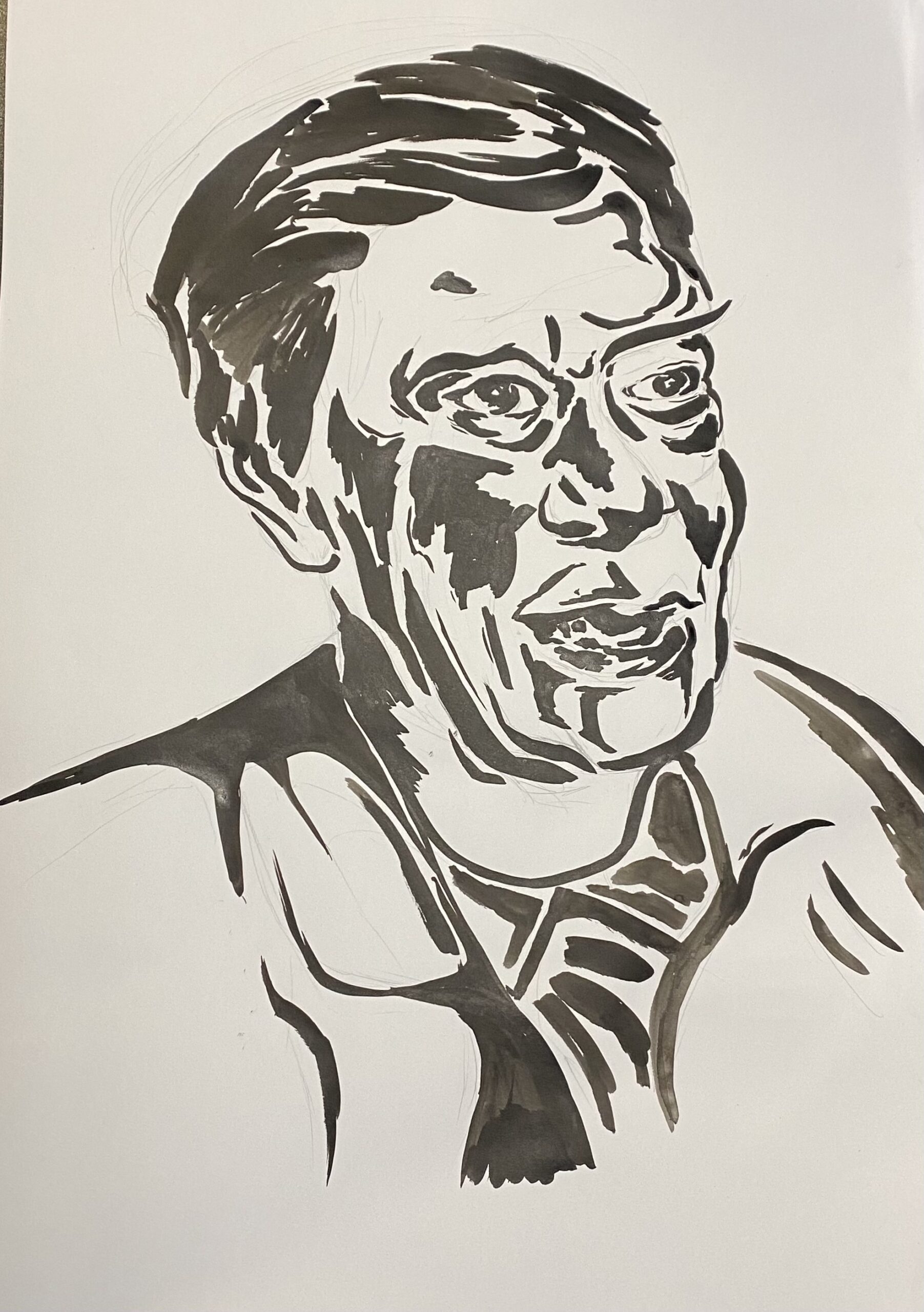 ink man 2 – Rosie Shackell / Art and Design (2021-2022)[SEM1]