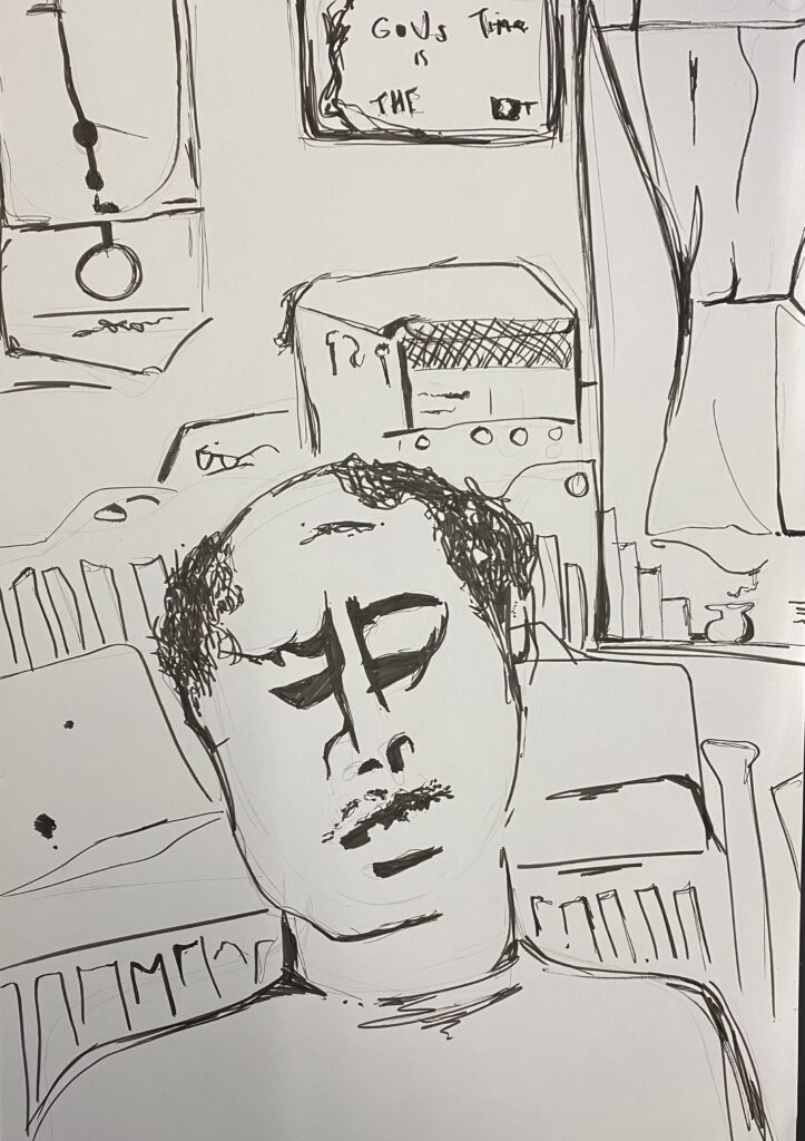 scribble man – Rosie Shackell / Art and Design (2021-2022)[SEM1]