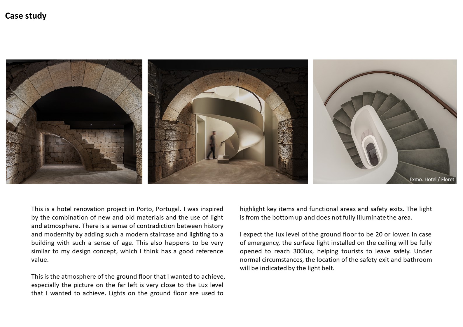 Case study – Lighting Design for Spaces
