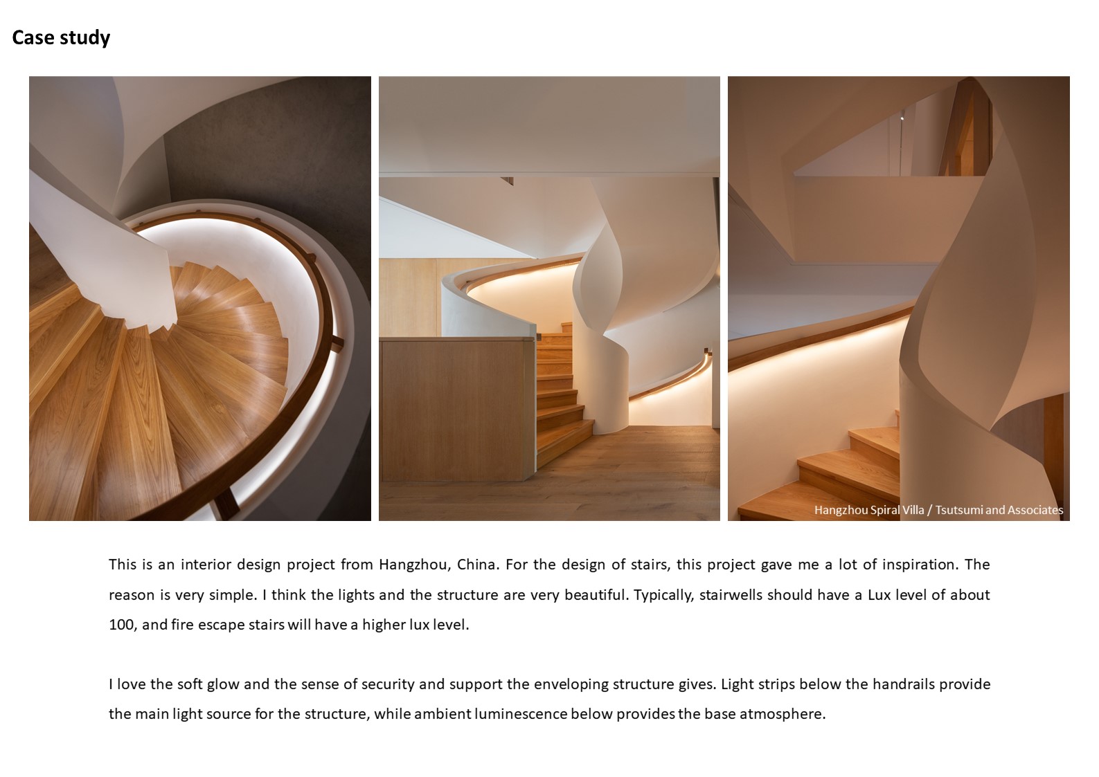 Case study – Lighting Design for Spaces