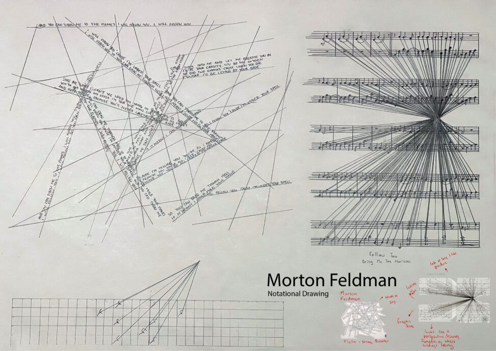 Notational drawings – Rona Bisset / Art and Design (2021-2022)[SEM1]