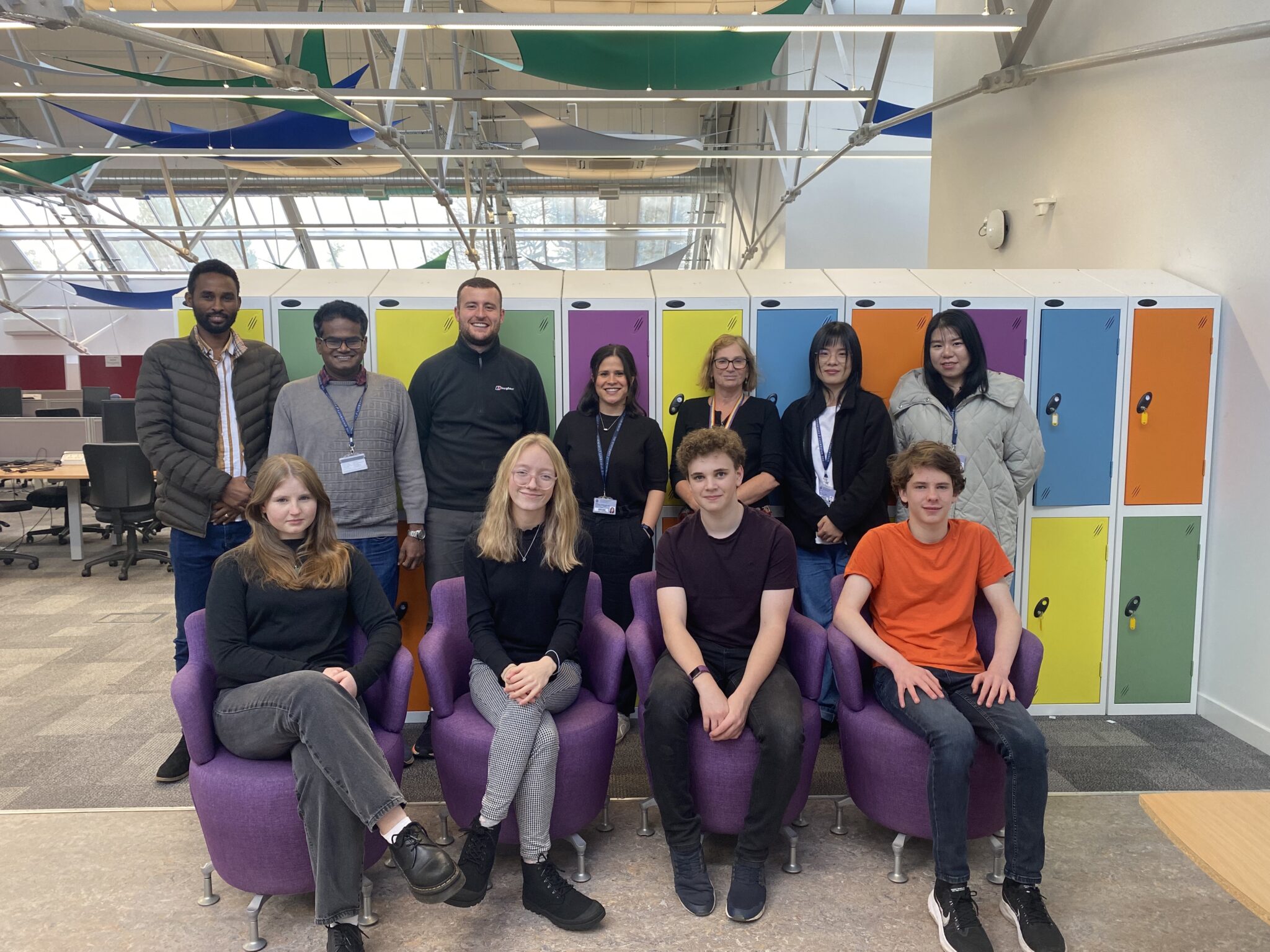 Four students from Dunbar Grammer School do work experience as ...