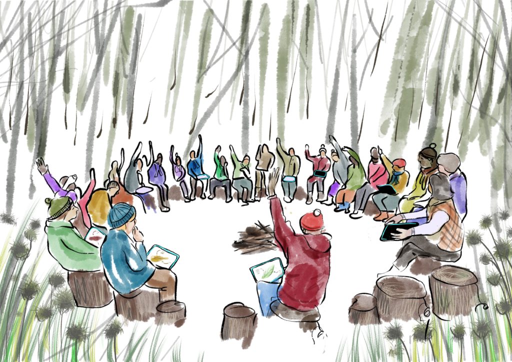 Shared Learning Spaces
